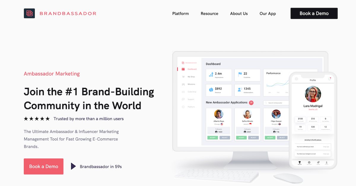 Brandbassador | The Ultimate Ambassador Marketing Tool